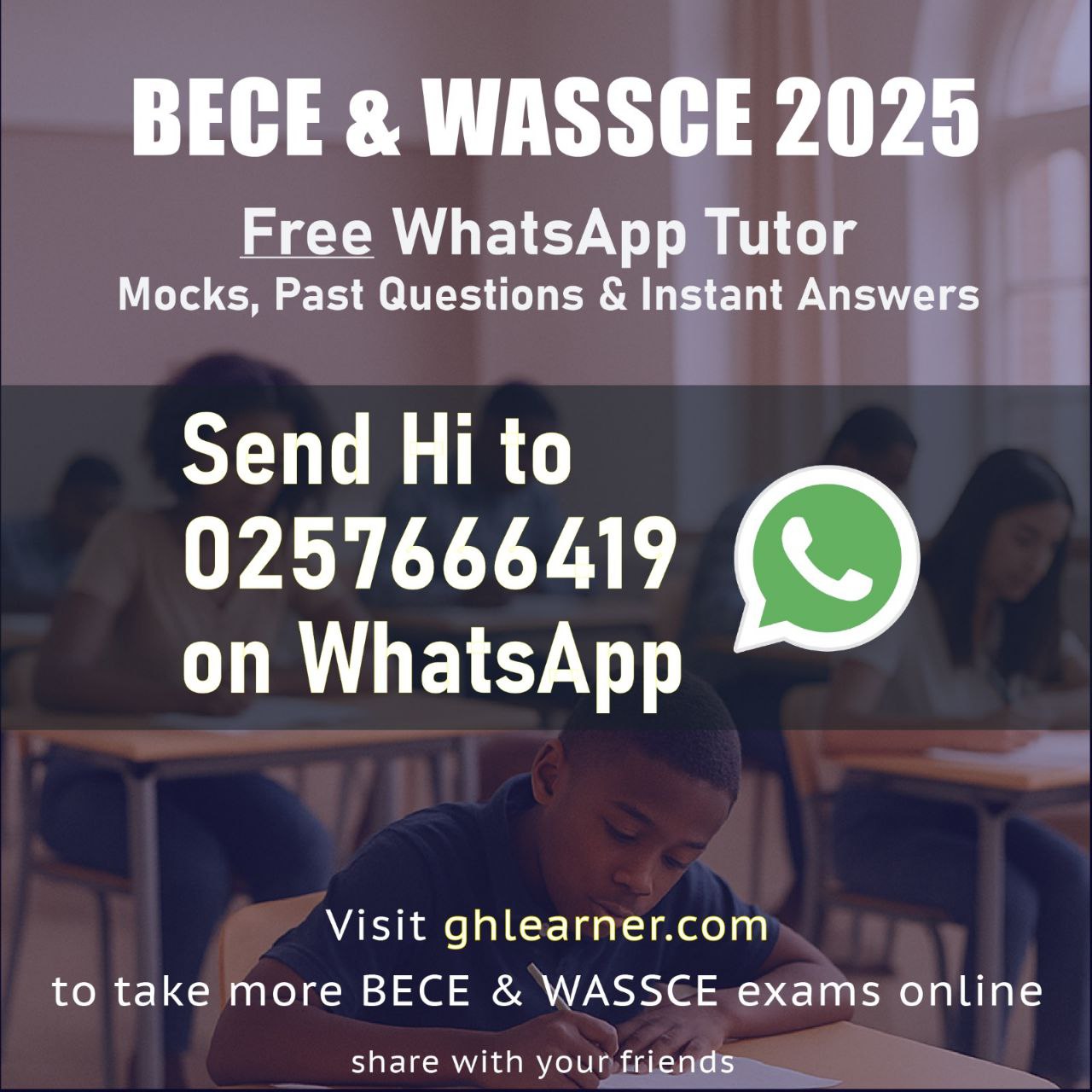 BECE 2025: Here is How to Access Free Lessons, Past Questions, and Mock ...